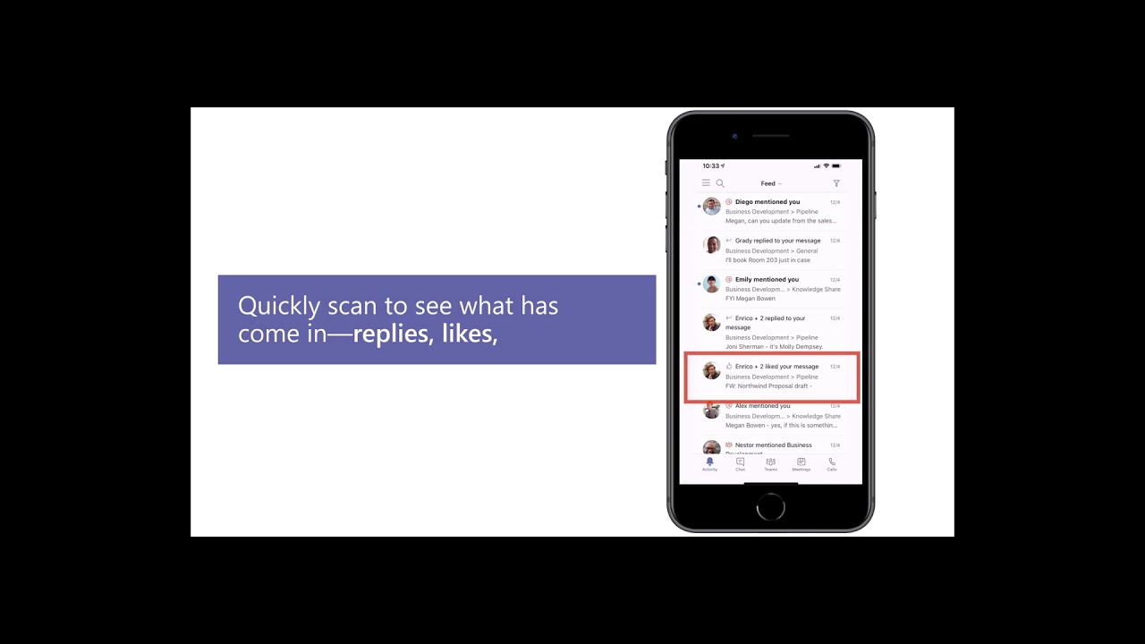 How to use Microsoft Teams Activity Feed - YouTube