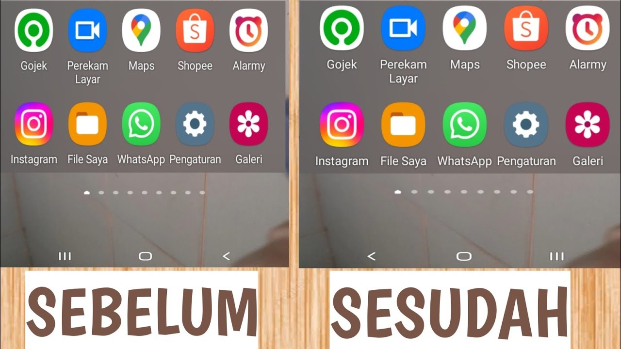 Cara Mengubah Posisi Tombol Navigasi Di Android - YouTube