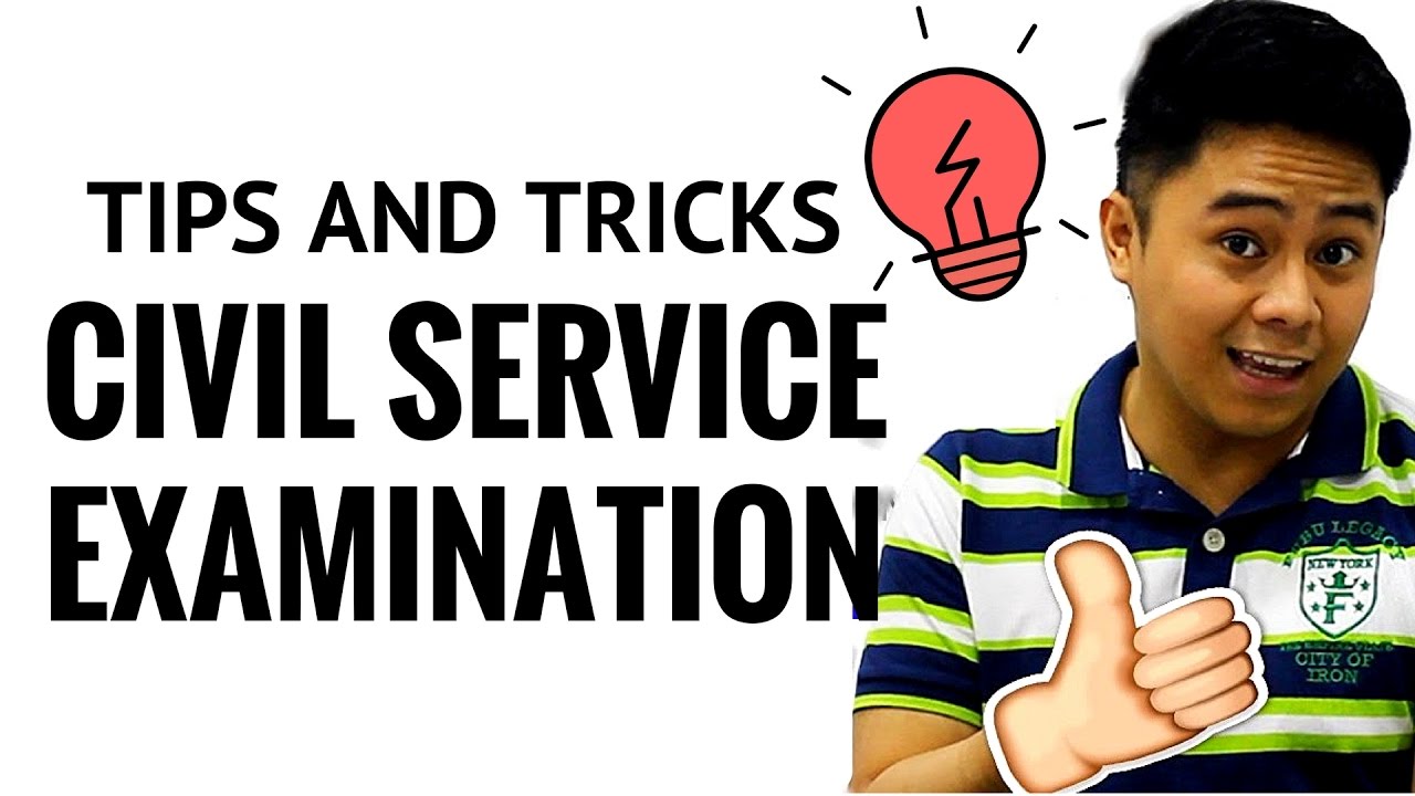Civil Service Examination Tips Plus Tricks 2018 - YouTube