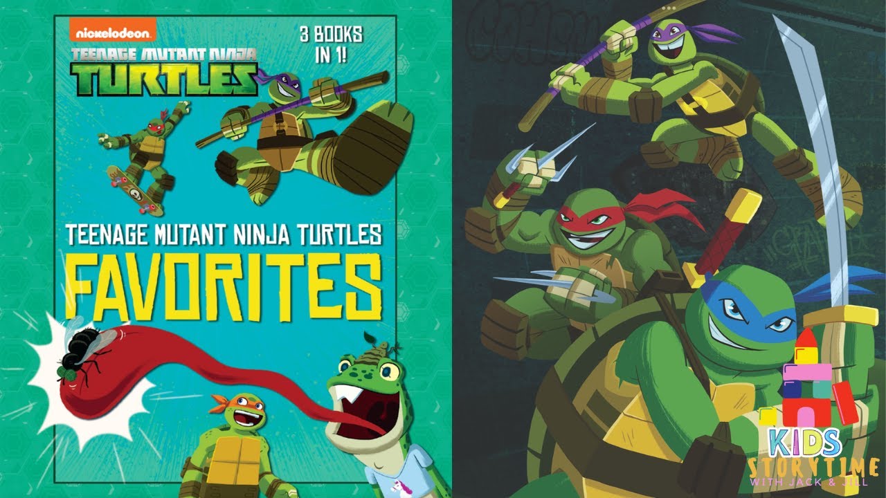 🐢💨Kids Book Read Aloud: Nickelodeon Teenage Mutant Ninja Turtles ...