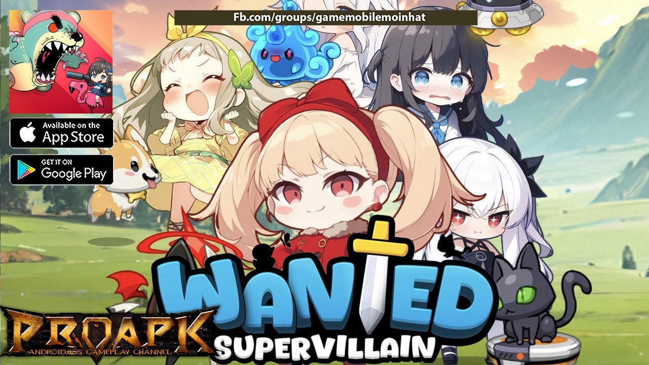 Supervillain Wanted Gameplay Android / iOS - YouTube