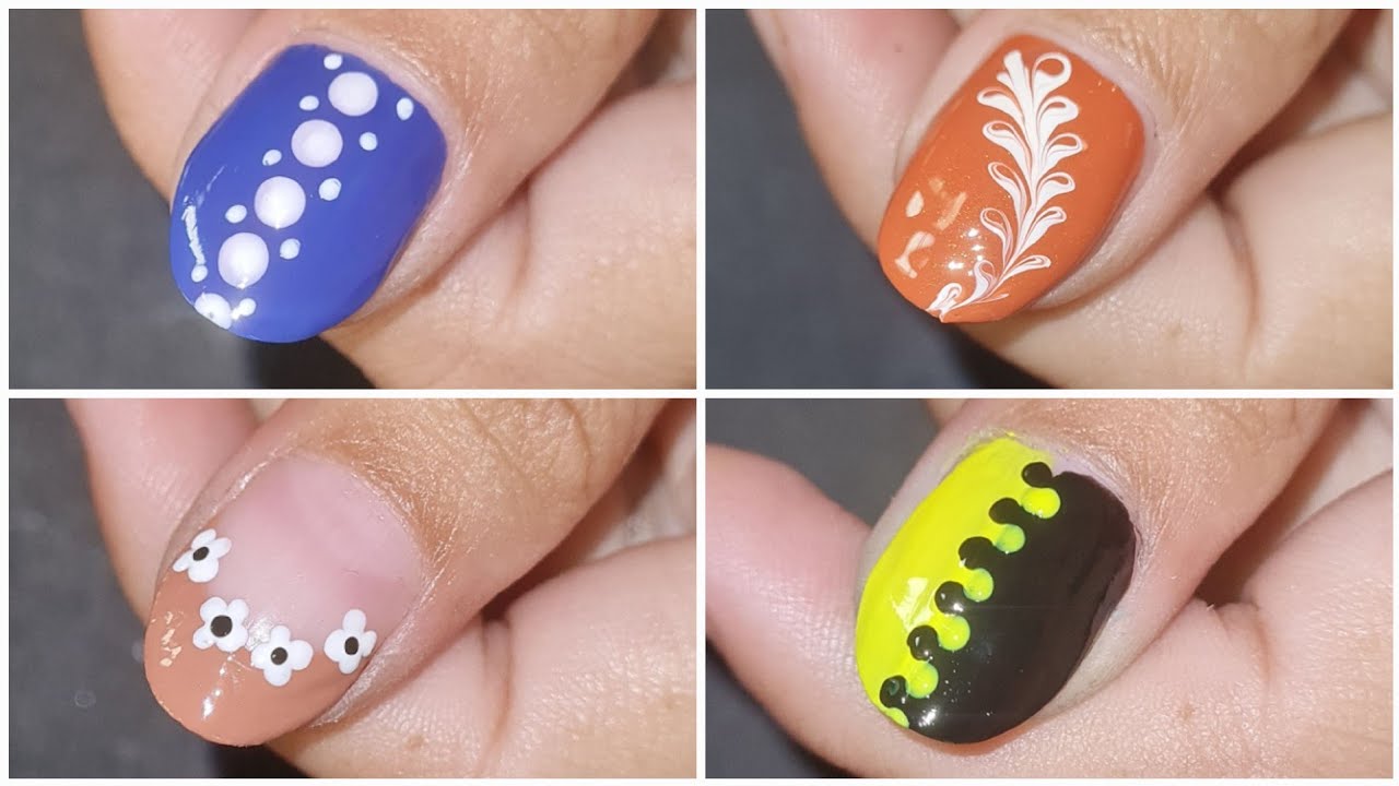 Simple & Easy nailart design without tools🤩 || Best nailart ideas 2025 ...