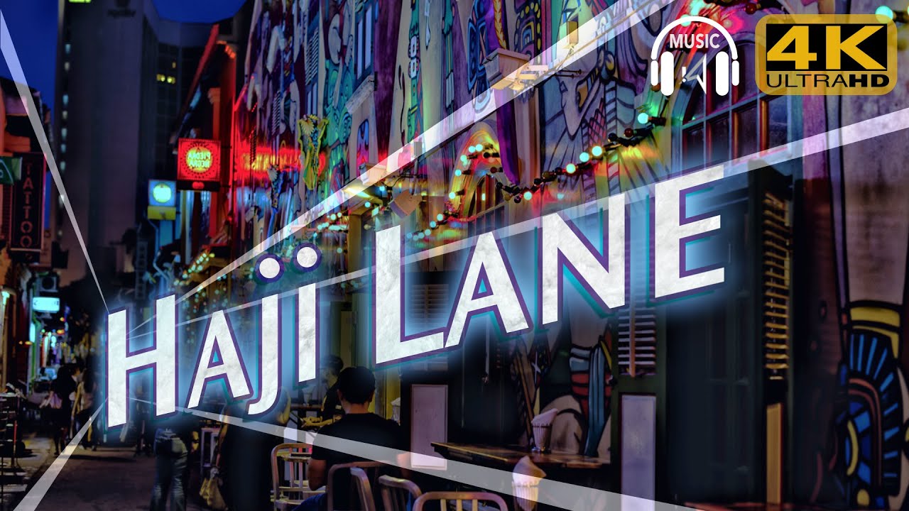 Haji Lane - What it looks like during Weekdays Night - YouTube