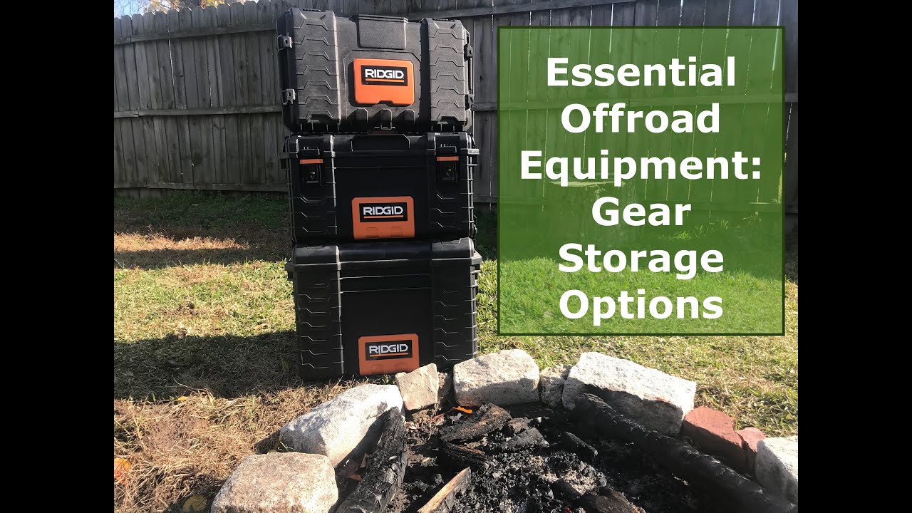 Essential Offroad Equipment: Gear Storage Options - YouTube