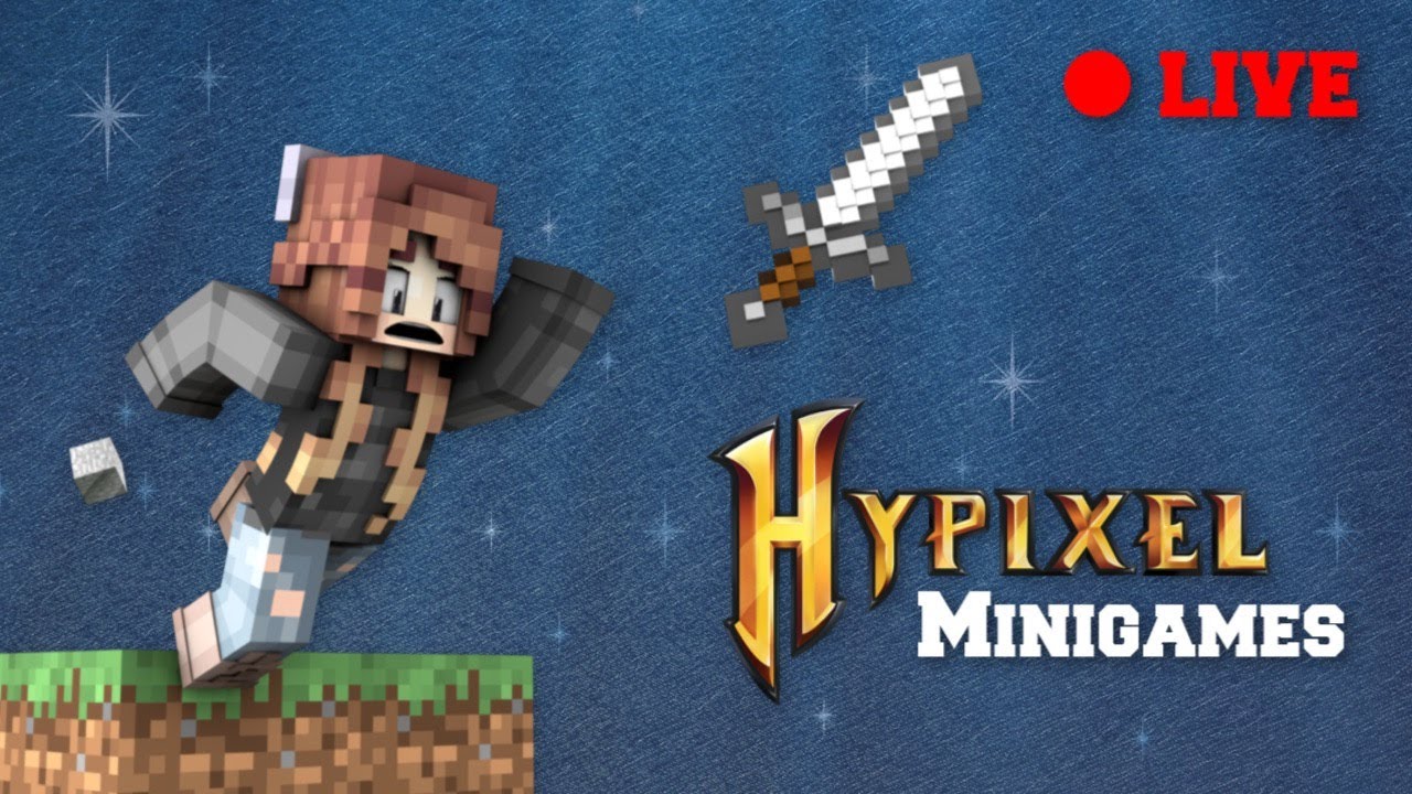 LIVE Hypixel - Minecraft MiniGames - Ep 92 - YouTube