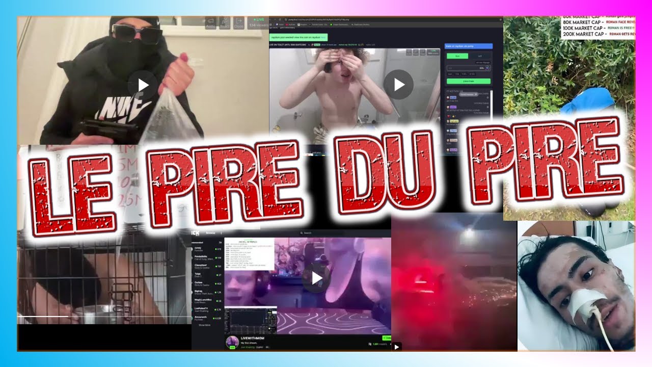 PUMP FUN arrête le LIVE suite à des débordements HONTEUX ! - YouTube