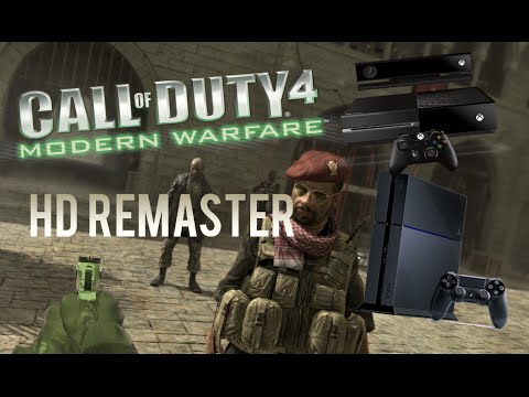 COD 4 PS4 and Xbox One HD Remaster? | KuanCeptionFILMS | Call of Duty 4 ...