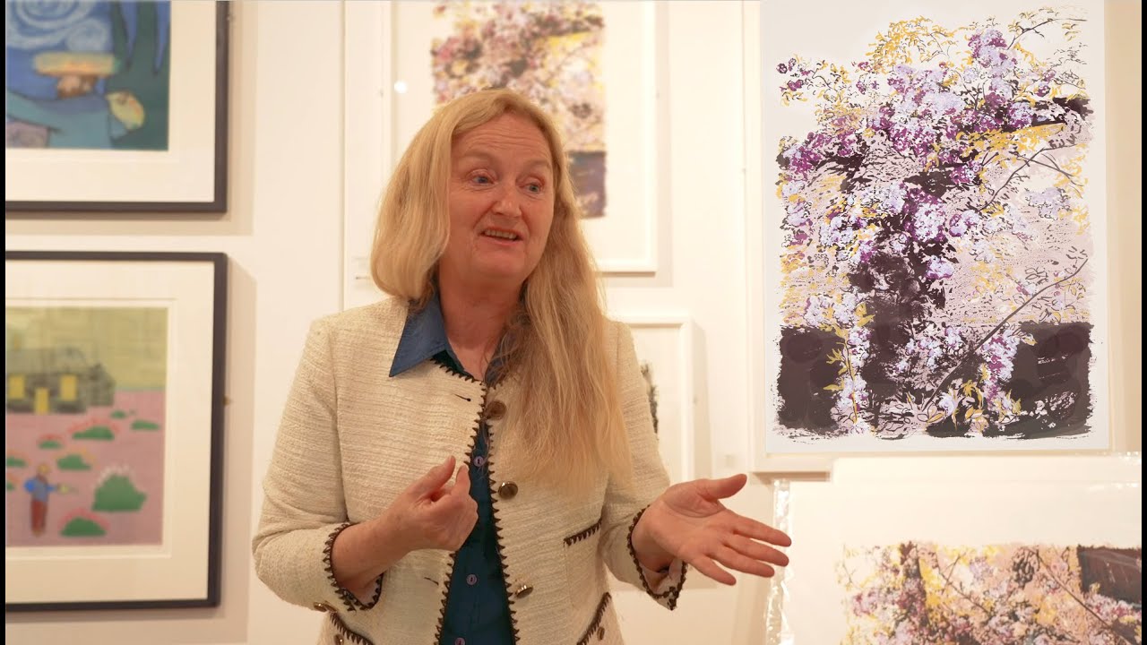 Artist Wyllie's insight into Screenprinting - YouTube