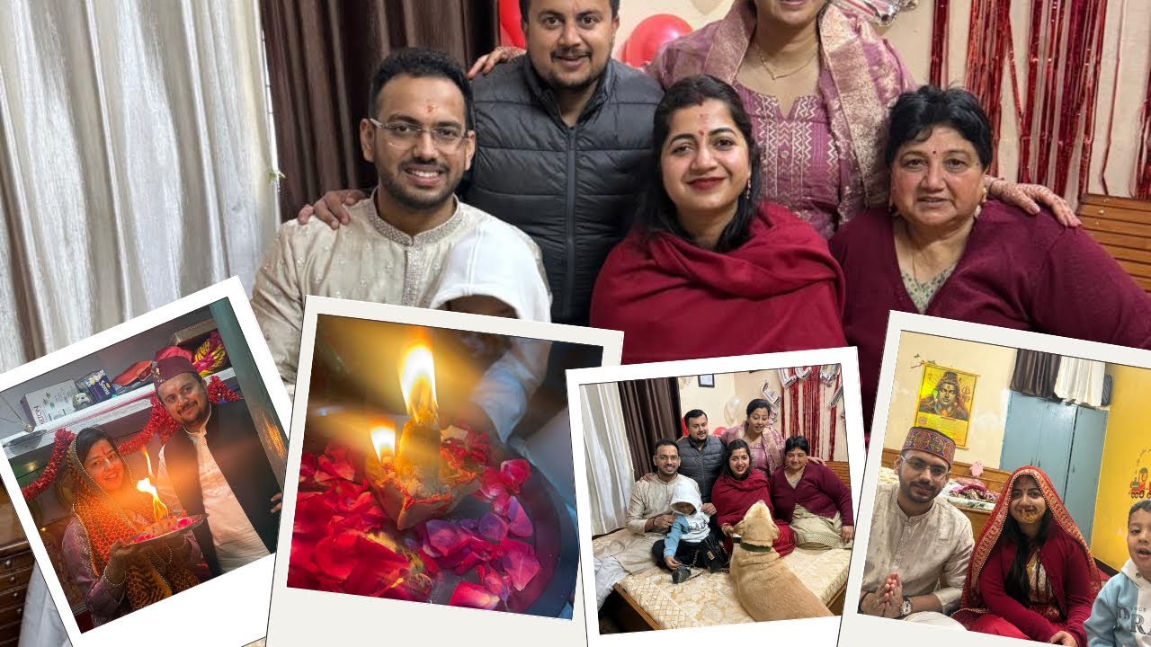 Shaadi ke baad Pahele baar aae dulhan ️#family#familyvlog#kumaonibride# ...