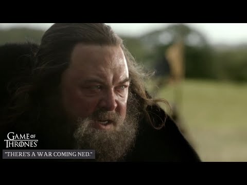 King Robert and Ned Stark talk Daenerys being married to Khal Drogo | Game of Thrones (S01E02)
