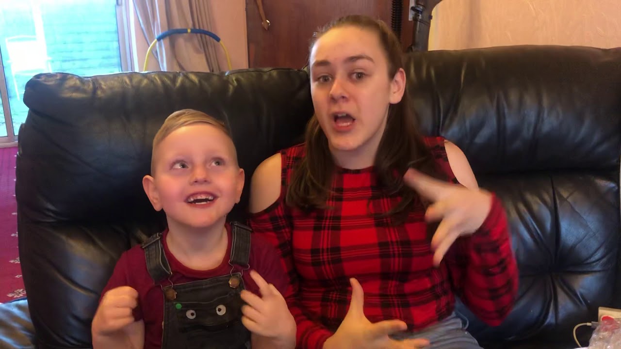 Sign along with us - Red - Jade and Christian Kilduff (colours) - YouTube