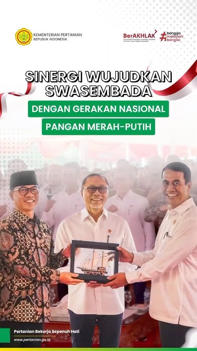 Sinergi Mewujudkan Swasembada dengan Gerakan Nasional Pangan Merah-Putih - YouTube