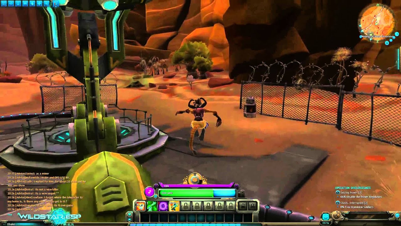 Wildstar - Spellslinger Gameplay (beta client) - YouTube