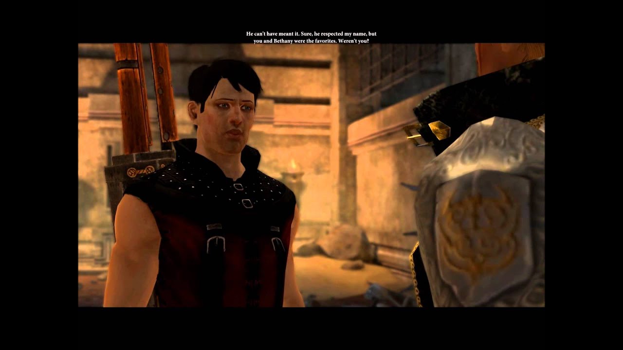 Dragon Age 2 - Legacy - Carver Act I Malcolm's Will - YouTube