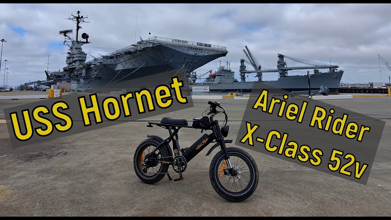 USS Hornet | Ariel Rider X-Class 52v - YouTube