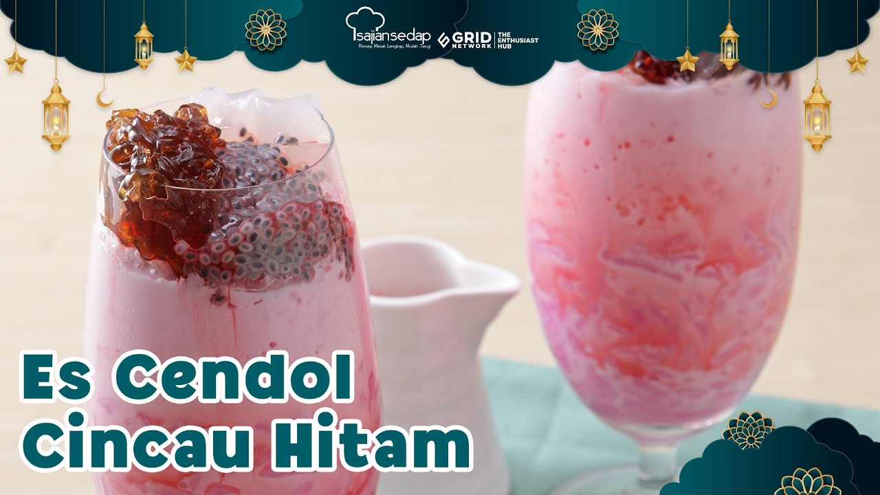 SEGER BANGET!!! ES CENDOL CINCAU HITAM YANG GAMPANG BANGET BUATNYA ...