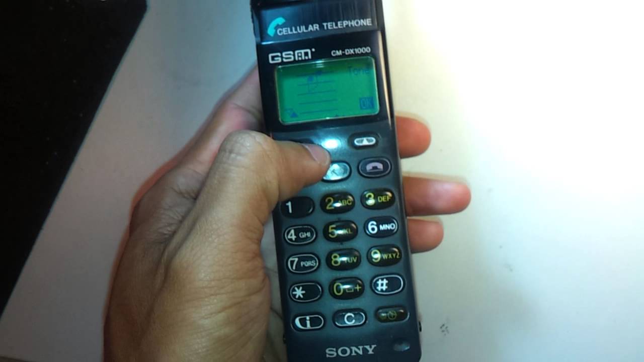sony cm dx1000 ringtoone - YouTube