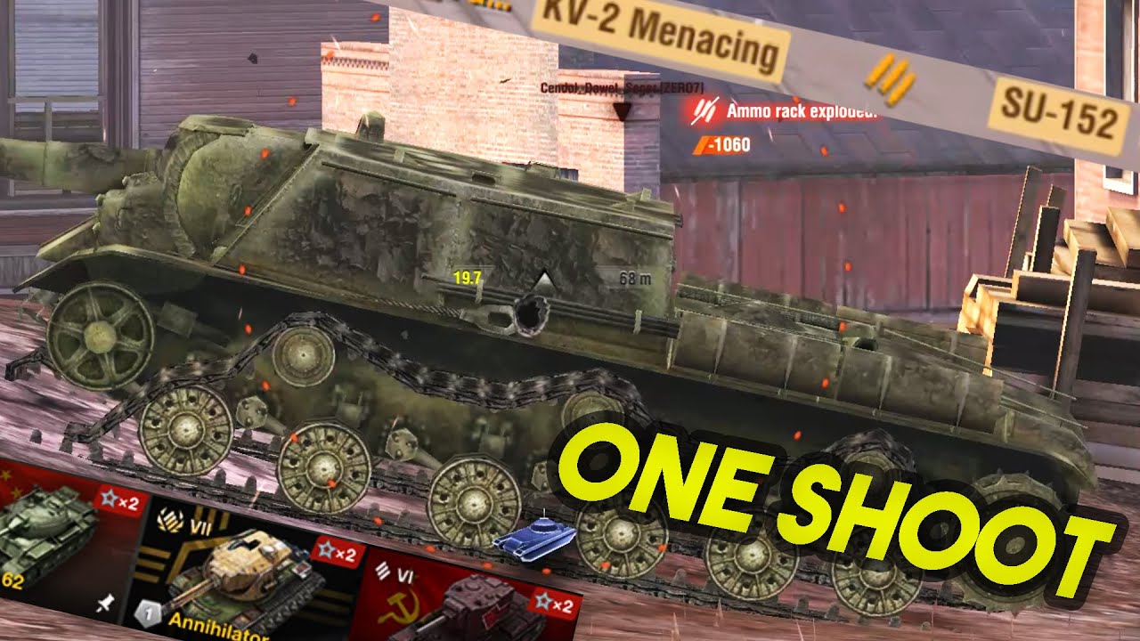 How to Ammorack SU-152 SOVIET TANK DESTROYER - YouTube