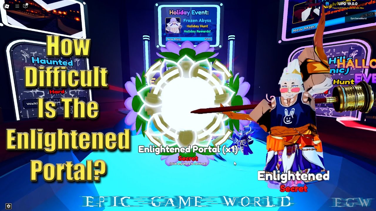 Enlightened Portal and Unit Showcase Anime Adventures - YouTube