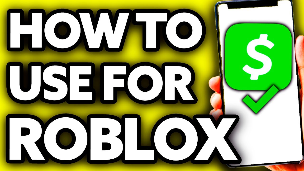 How To Use Cash App for Roblox 2025 - YouTube