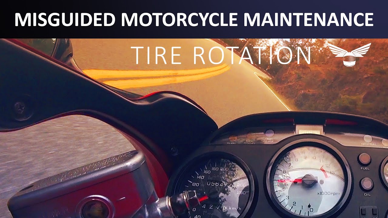 Tire Rotation Tips | Misguided Motorcycle Maintenance Episode 2 - YouTube