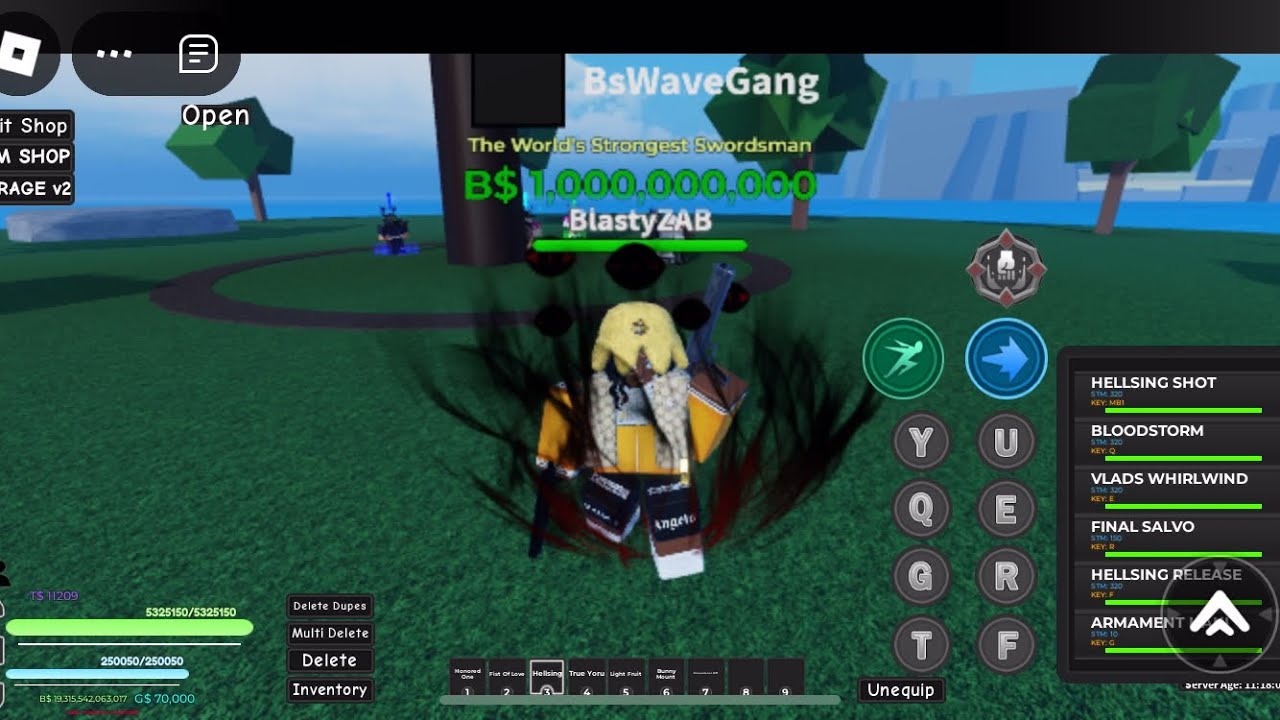 Unlocking Hellsing Together (gimme that buff😂🤔) - AOPG roblox - YouTube