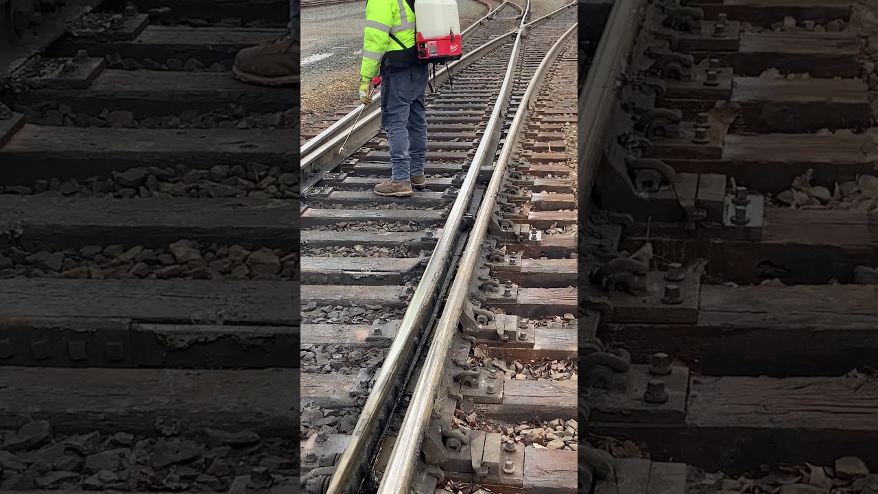 All_Rail Switch Friction Modifier Appplication - YouTube