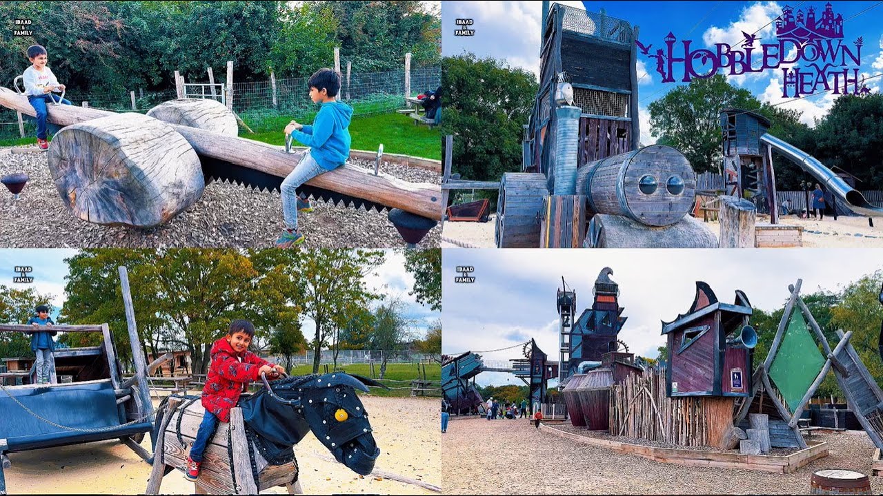 A Magical Day At Hobbledown Heath Hounslow London - YouTube