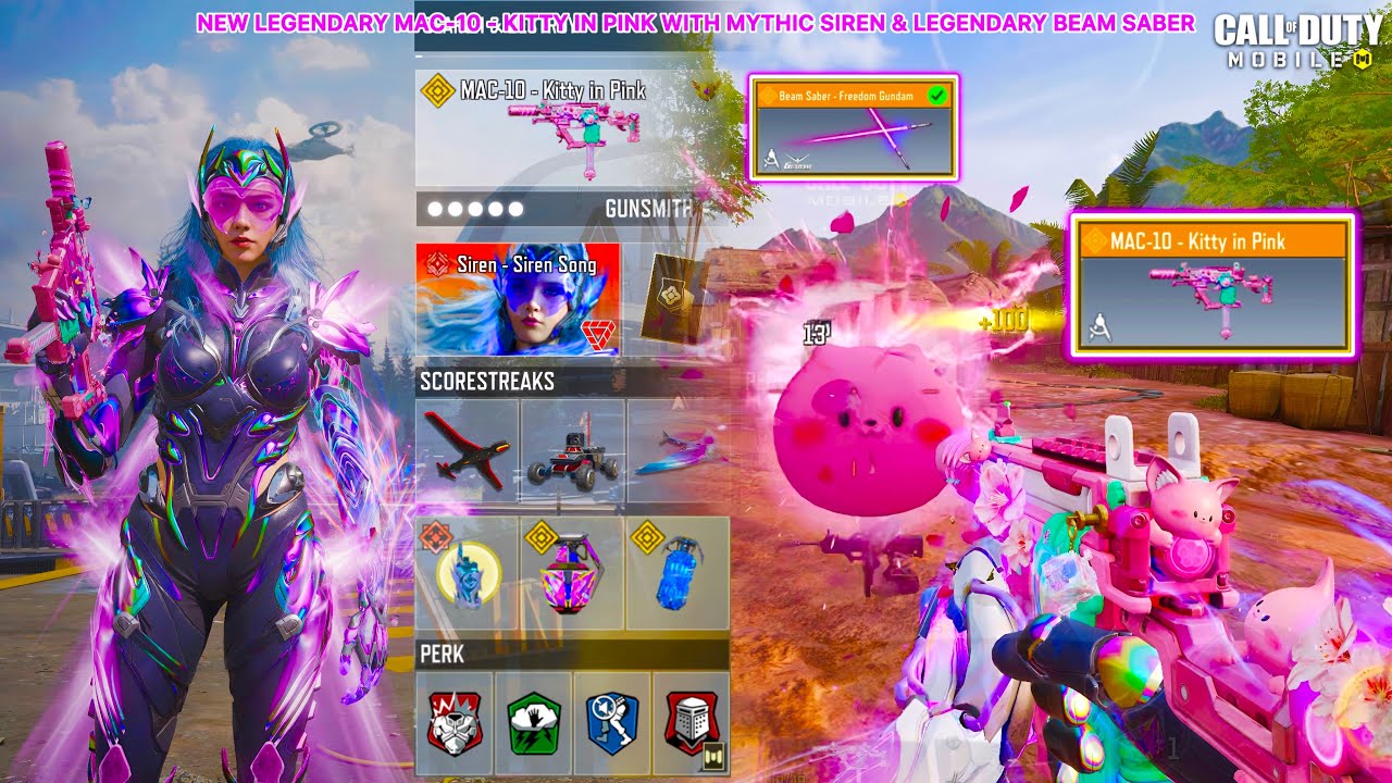 New Legendary MAC-10 - Kitty in Pink looks gorgeous with Mythic Siren ...