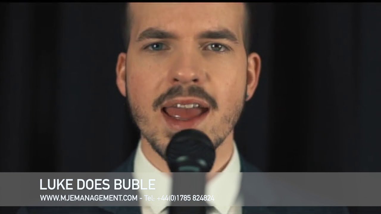 Luke Does Buble - UK Tribute Act to Michael Buble - YouTube