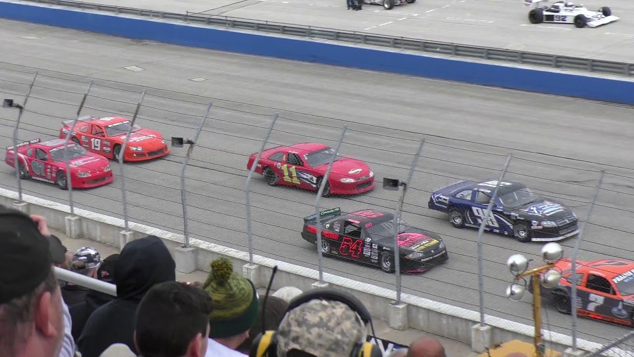 Milwaukee Mile Mid Am Stock Car Feature 6-16-2019 - YouTube