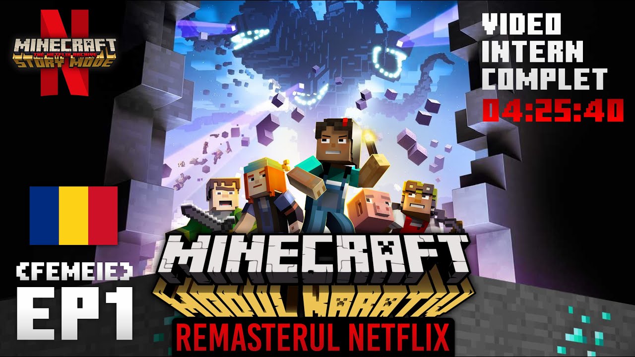 Minecraft: Modul narativ | EP1: Ordinul Pietrei (Netflix) | Video ...