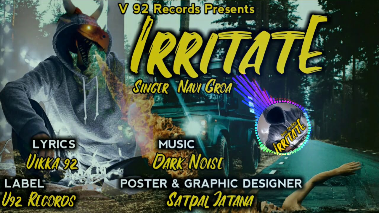 IRRITATE (Full Audio Track) Navi Groa | Lyrics Vikka92 | v92Records ...