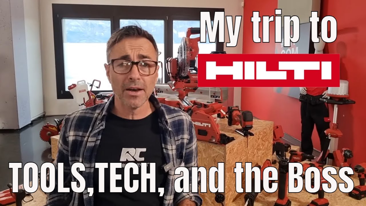 A visit to see Hilti, some of the tools, fastenings and technology and ...