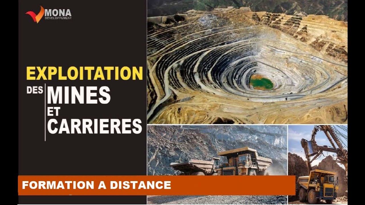 Formation en Exploitation des Mines et Carrières - YouTube