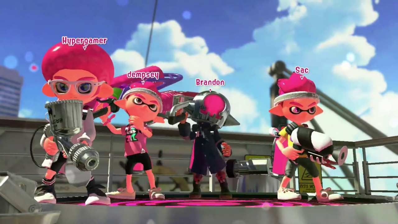 Splatoon 2 Turf War and squid bagging 101 - YouTube