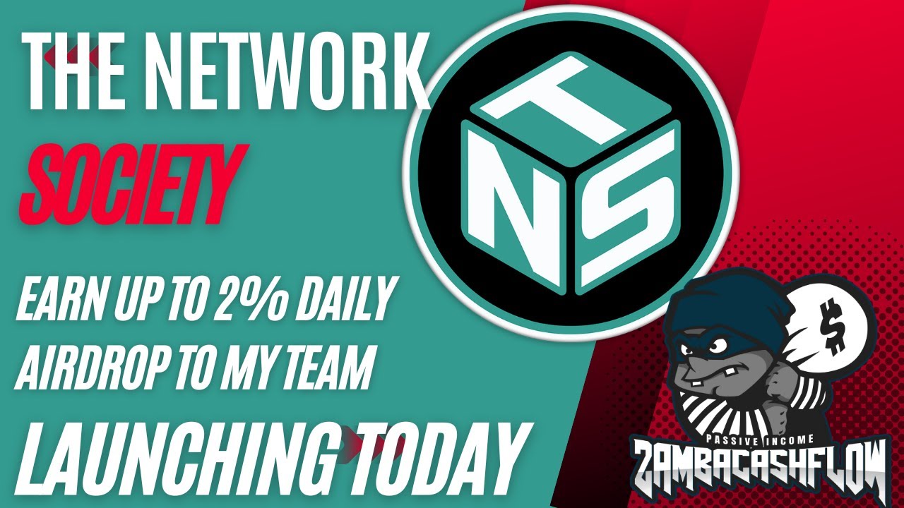 THE NETWORK SOCIETY LAUNCHING 2PM UTC TIME FROM THE MOST TRUSTED TEAM