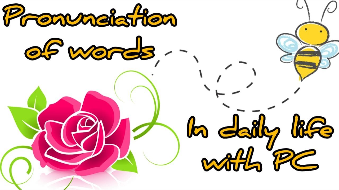 Pronunciation of words in daily life| How to pronounce words? Correct ...