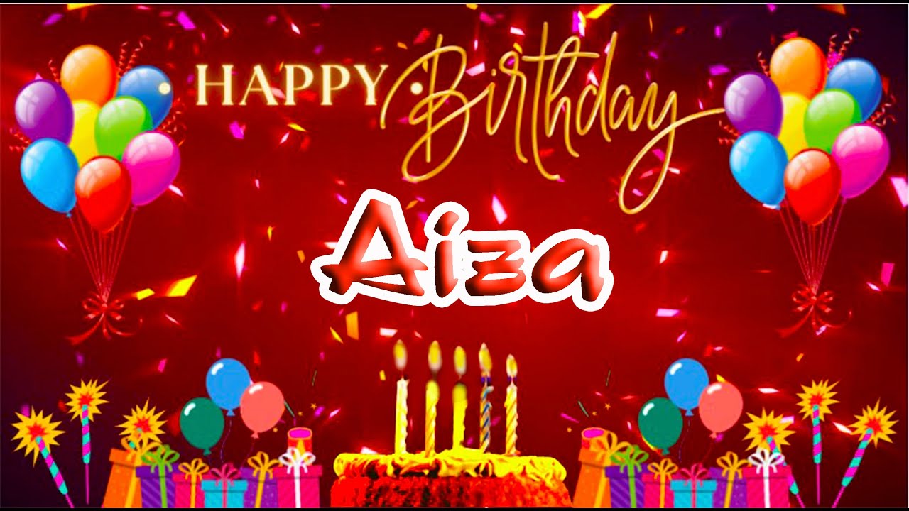 Aiza Happy Birthday Song: Aiza Ultimate Birthday Surprise - YouTube