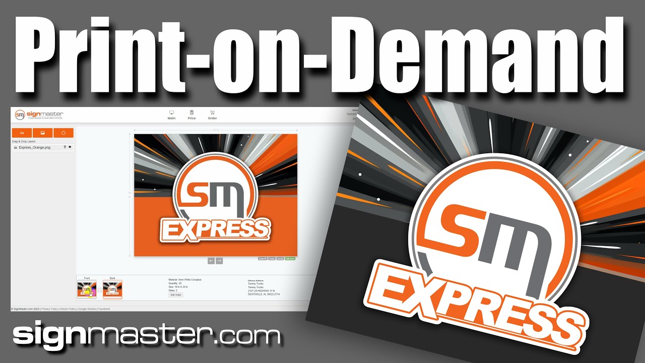 Express Coro | SignMaster.com - YouTube