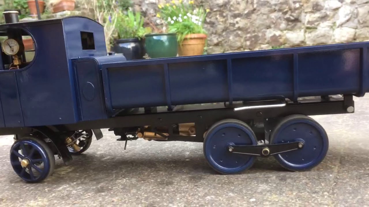 Sentinel steam lorry - YouTube