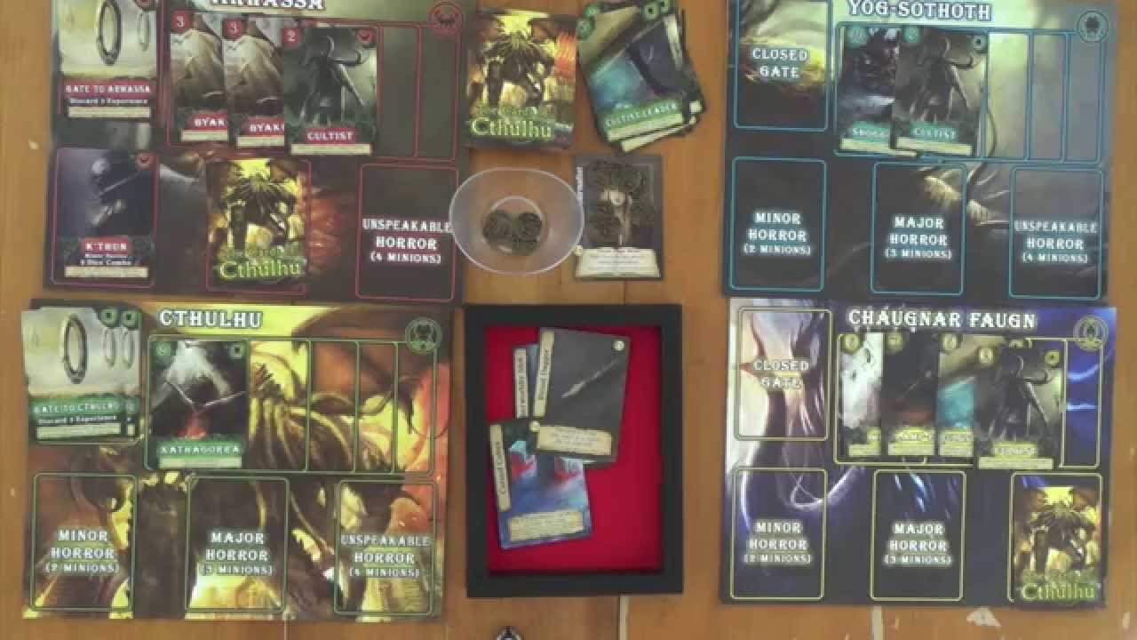 Cards of Cthulhu - Solo Play Through - YouTube