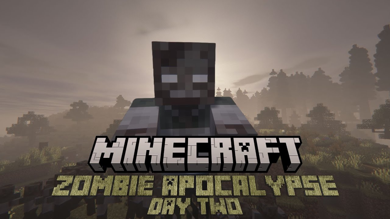 Attempting to Survive the Ultimate Minecraft Zombie Apocalypse | Day ...