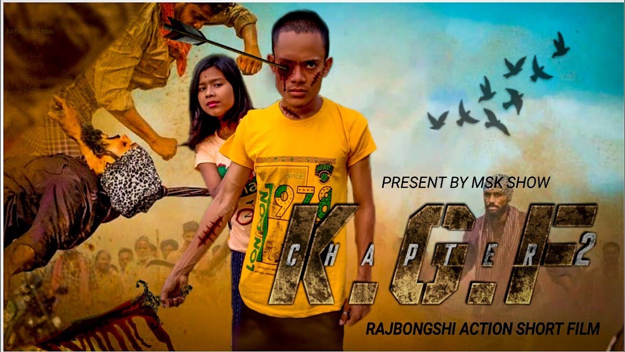 KGF 2 Rajbongshi action short film | Present by msk show | Short film - YouTube