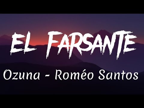 Ozuna - El Farsante remix ft Romeo Santos (lyrics) - YouTube