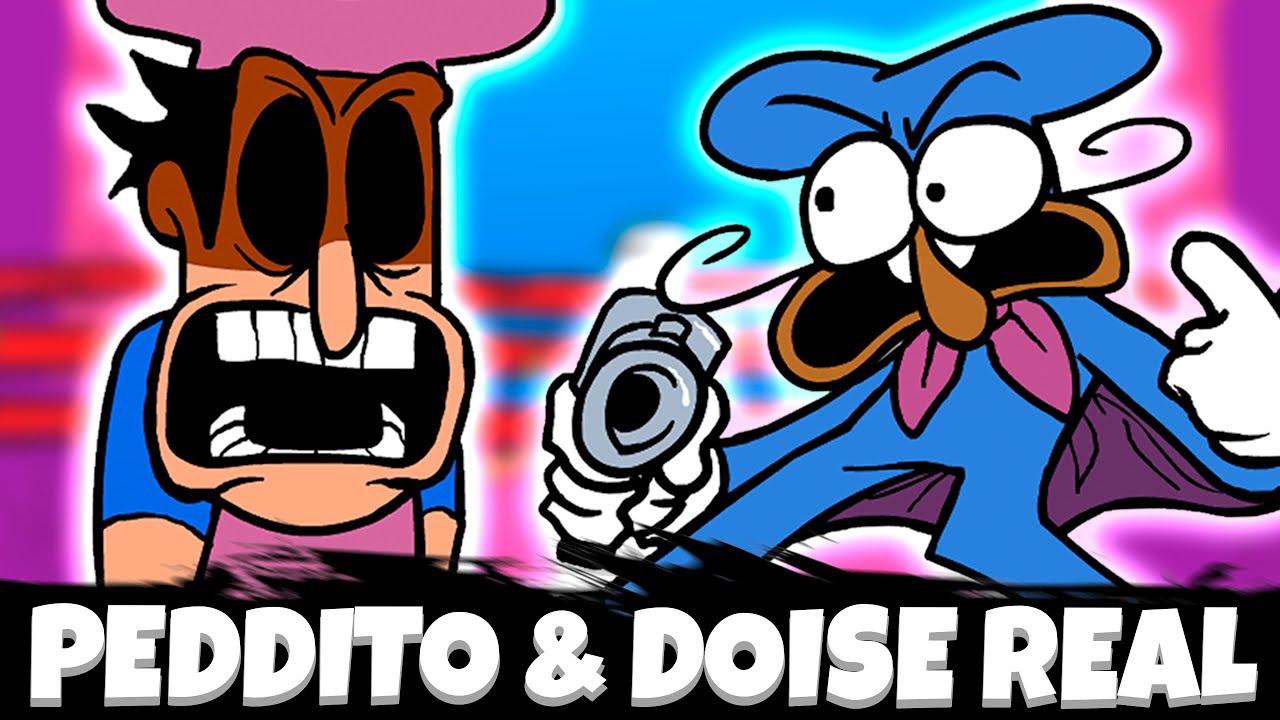 Peddito & Doise Real VS Friday Night Funkin | STORY MODE (FNF MOD ...