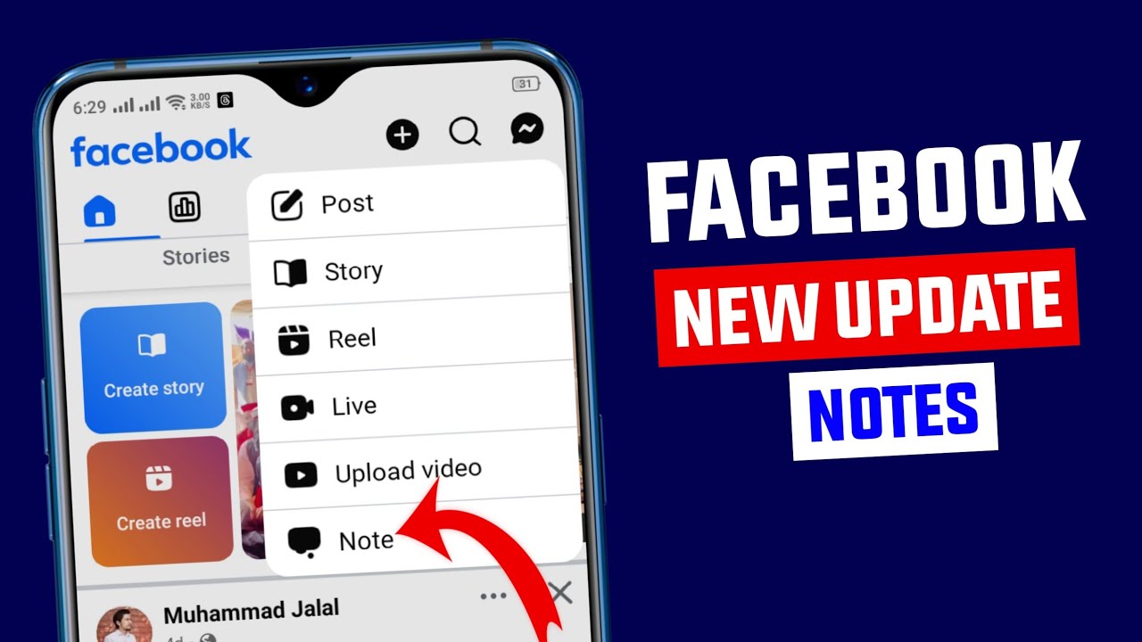 Facebook profile notes update || Facebook new update || Notes on ...