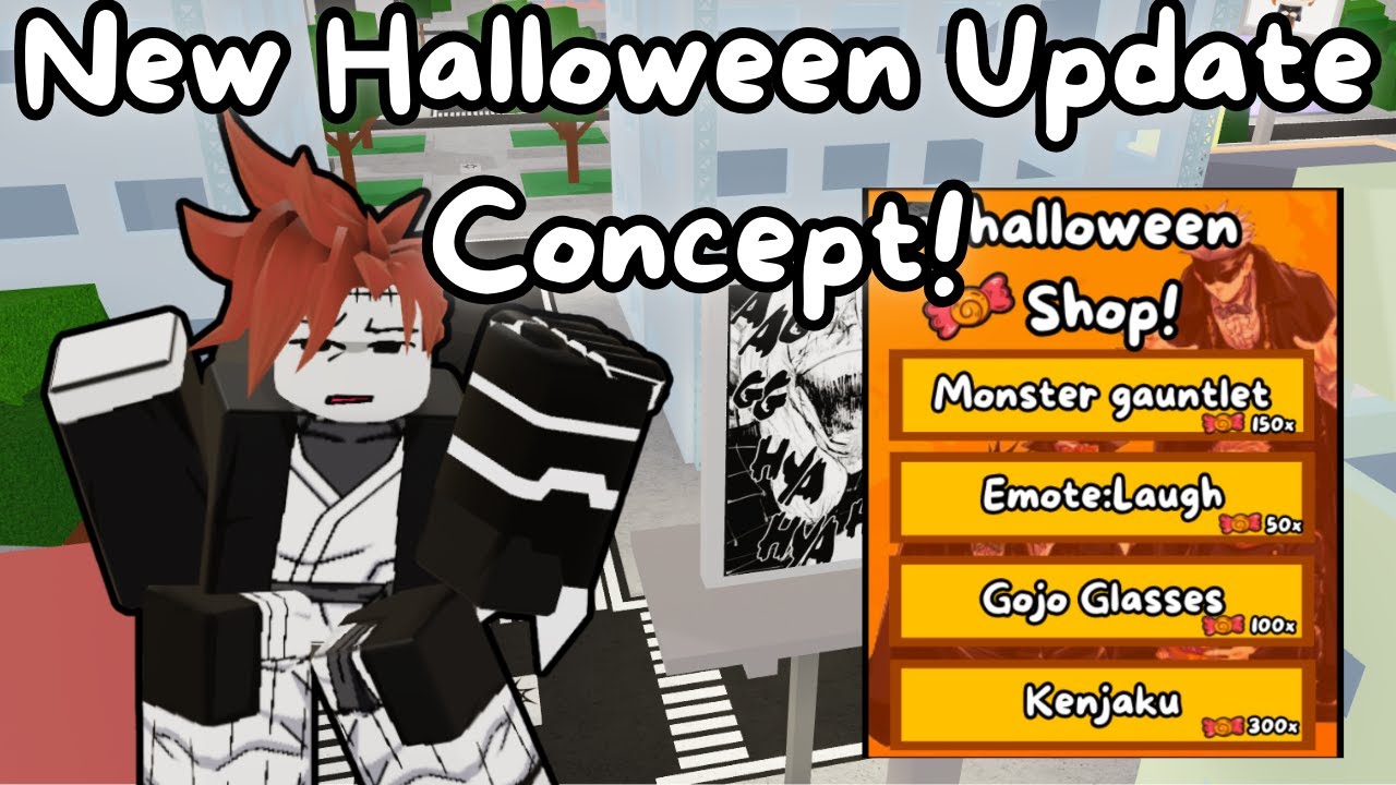 New Halloween Update Concept! (Jujutsu Shenanigans) - YouTube