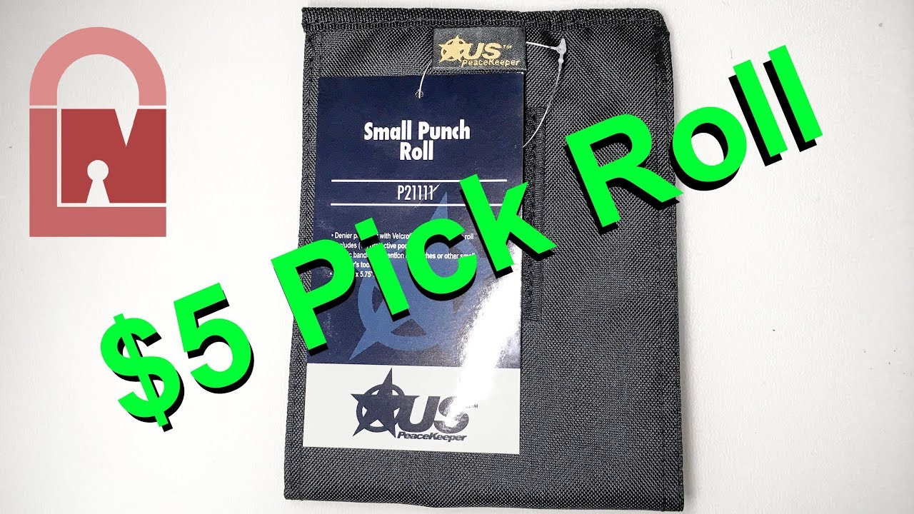 (364) US PeaceKeeper Tool Roll Pick Case Review - YouTube