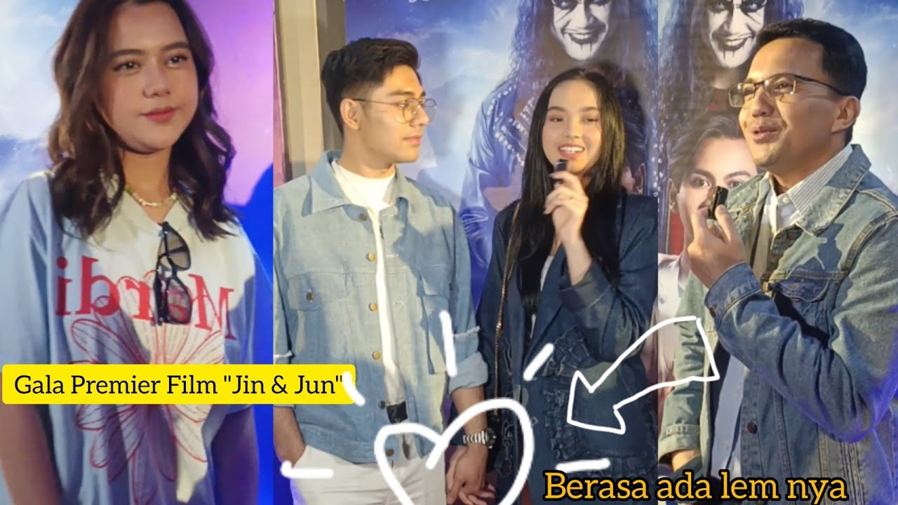 GALA PREMIER FILM JIN & JUN! LYODRA, RIZA SYAH, ZIVA MAGNOLYA, SAHRUL GUNAWAN - YouTube